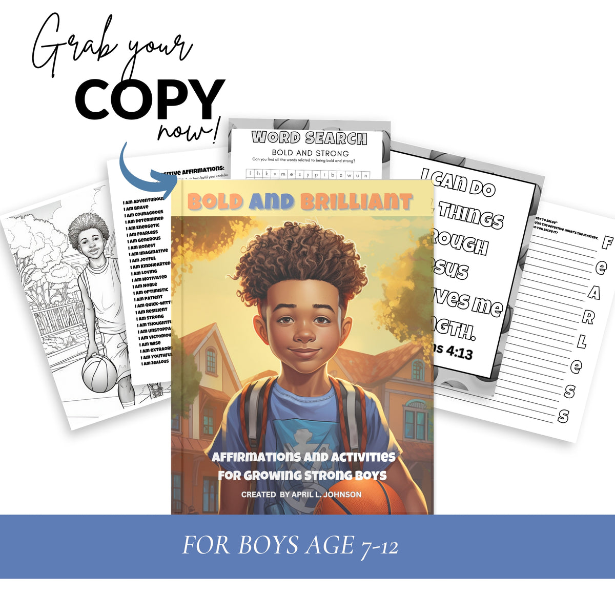 Bold and Brilliant Affirmations and Activities for Growing Strong Boys ...